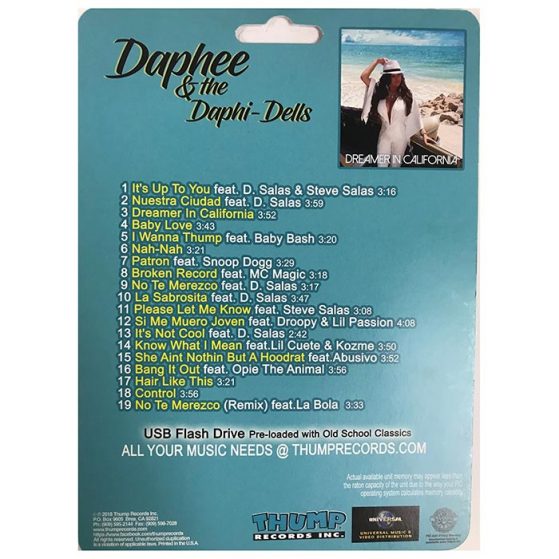 Daphee & The Daphi-Dells Music USB - buy now from Thump Records
